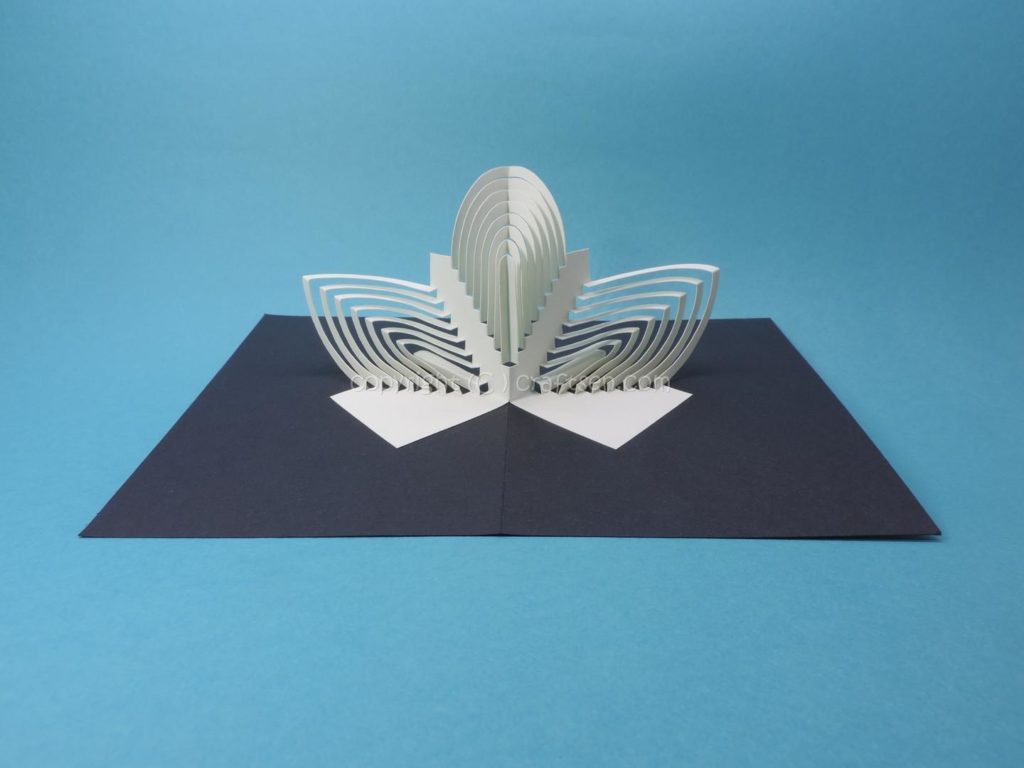 Block Origamic Architecture Pop Up Card – Craftsen